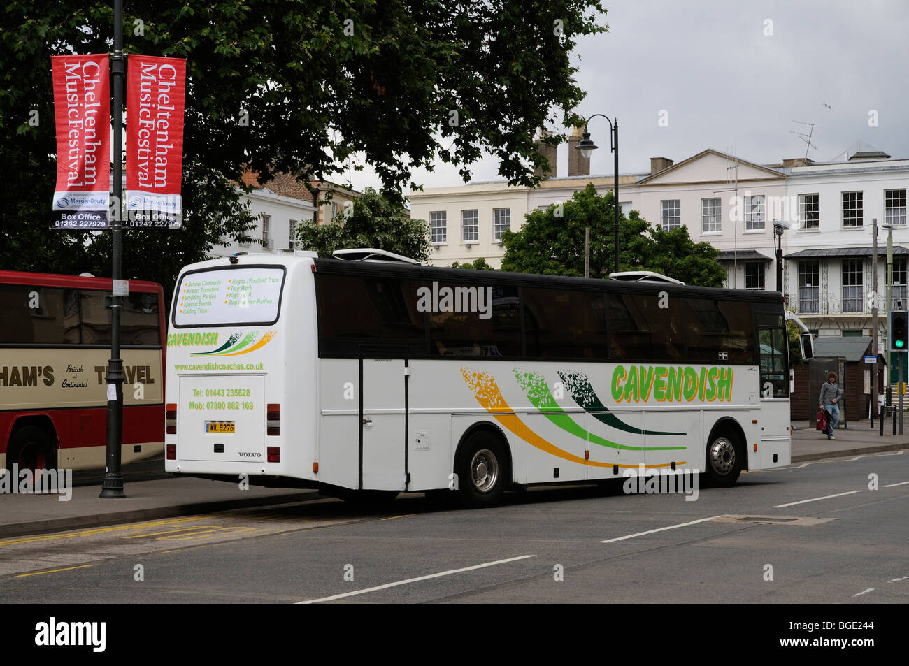 Banners bus hi-res stock photography and images - Alamy