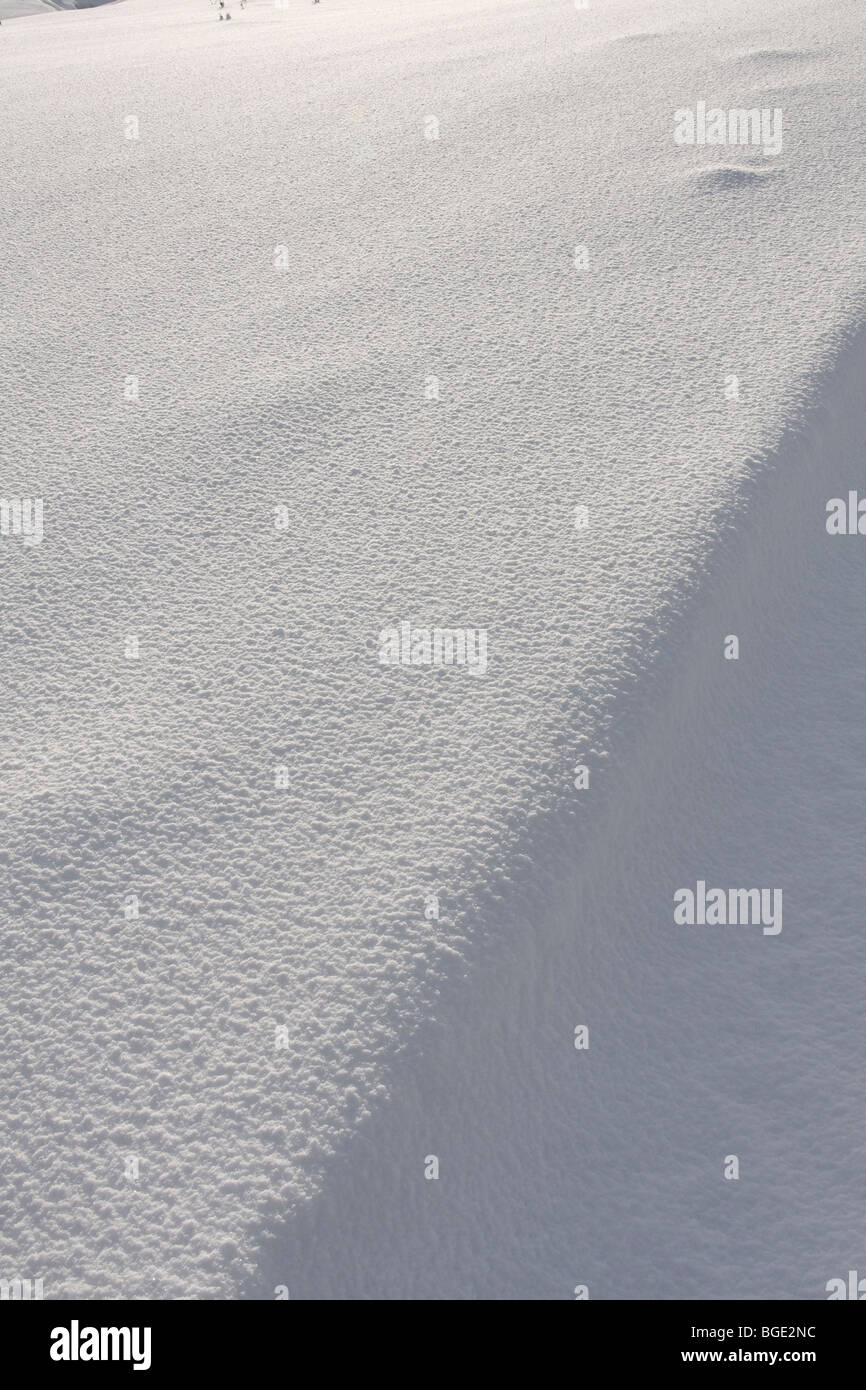 A snow shadow Stock Photo - Alamy