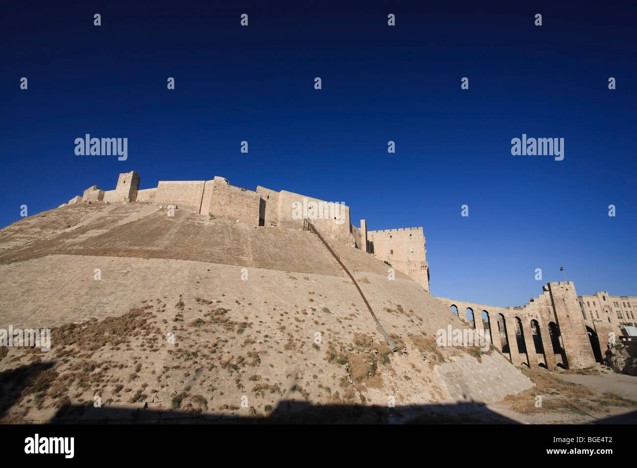 Syria, Aleppo, The Old Town (UNESCO Site), The Citadel Stock Photo - Alamy