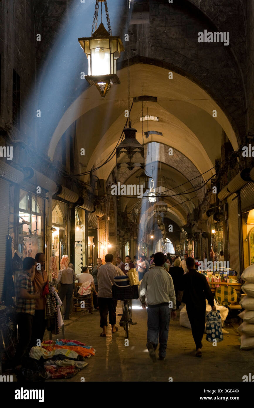 Aleppo old souk historical hi-res stock photography and images - Alamy