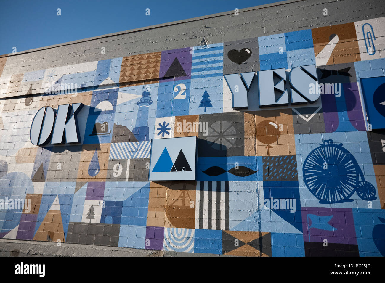 SODO Urban Arts Corridor - Seattle, Washington Stock Photo - Alamy