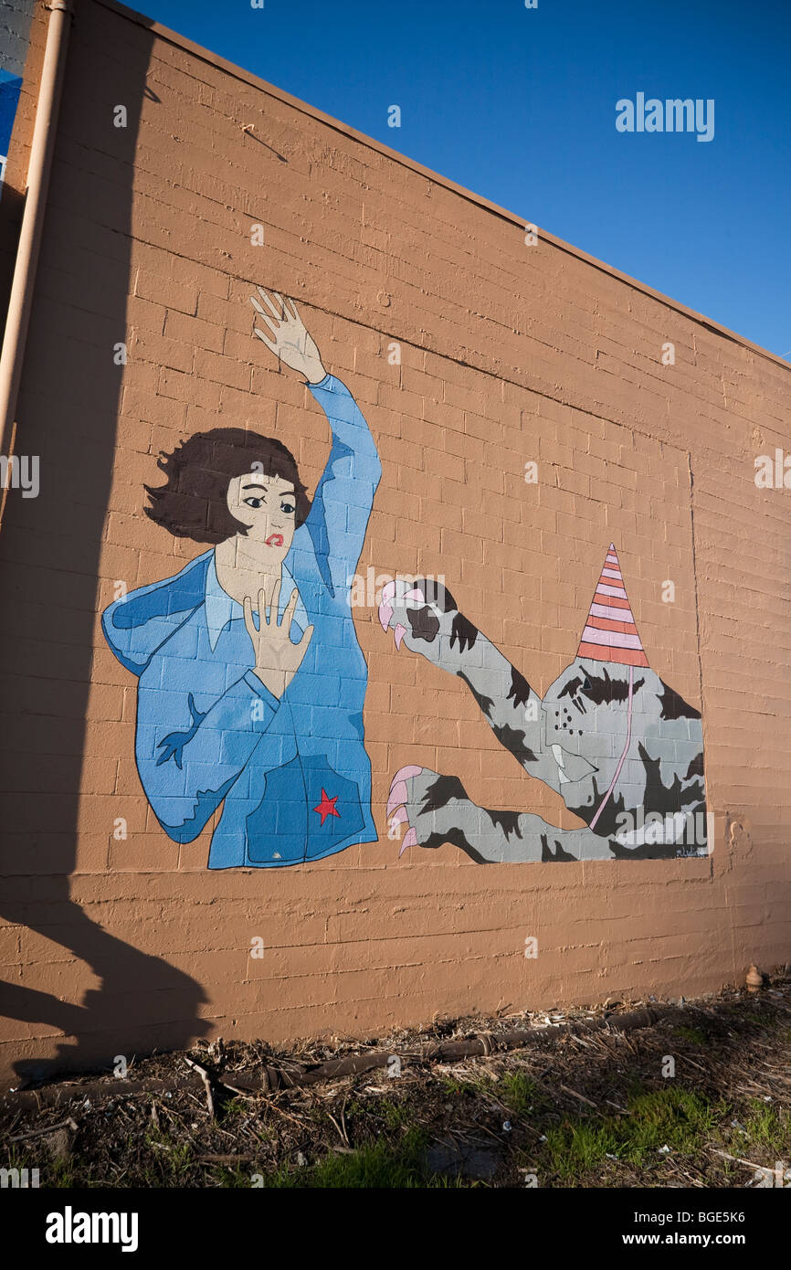 SODO Urban Arts Corridor - Seattle, Washington Stock Photo - Alamy