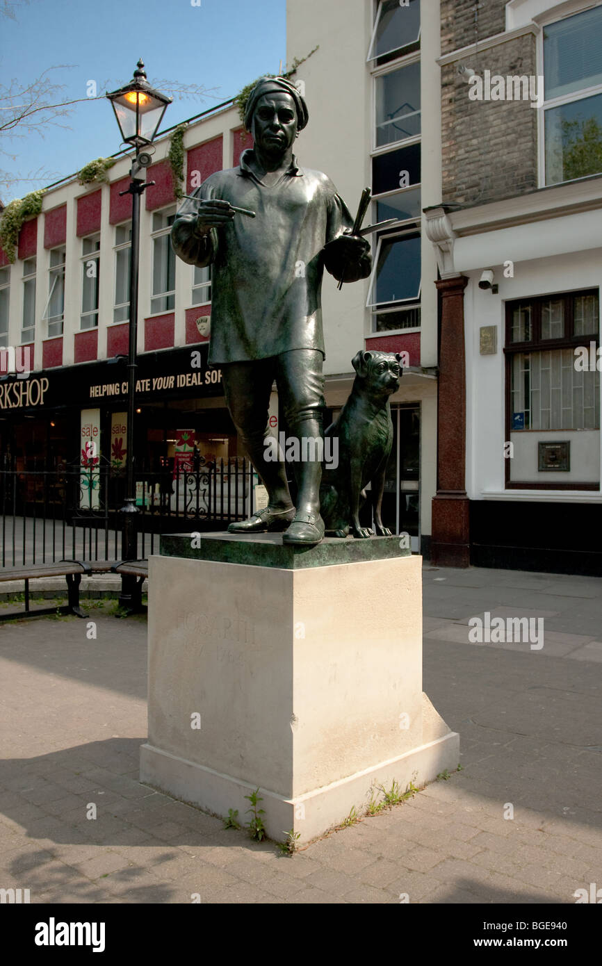 Sculpted by Jim Mathieson this fine sculpture of William Hogarth (1697 ...