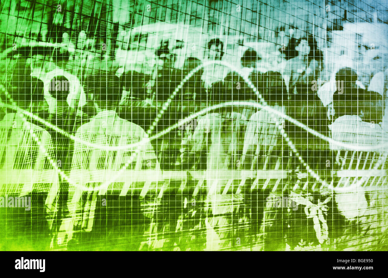 Statistics chart crowd hi-res stock photography and images - Alamy