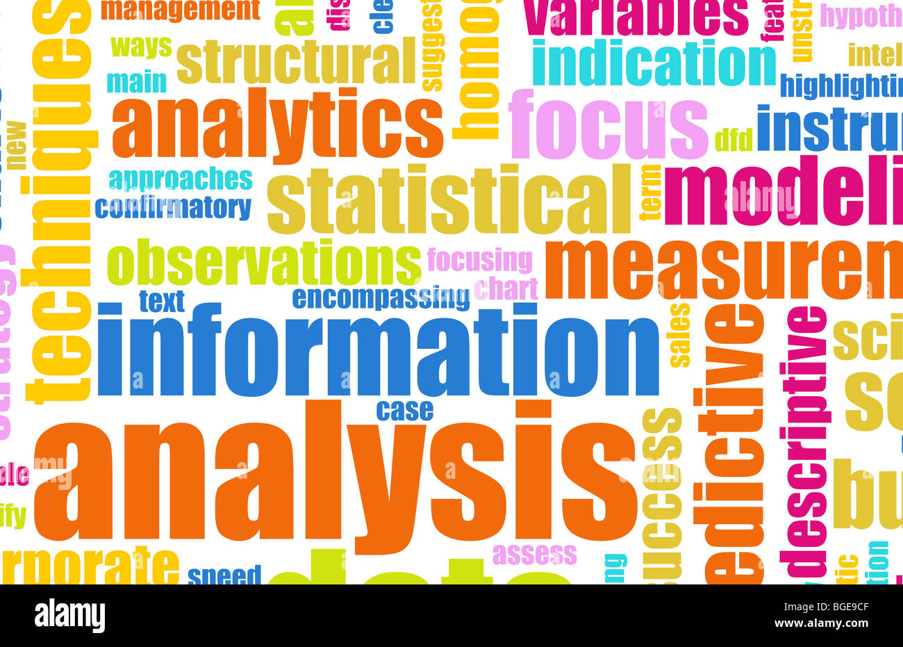 Information Analysis Process Concept as a Art Stock Photo - Alamy