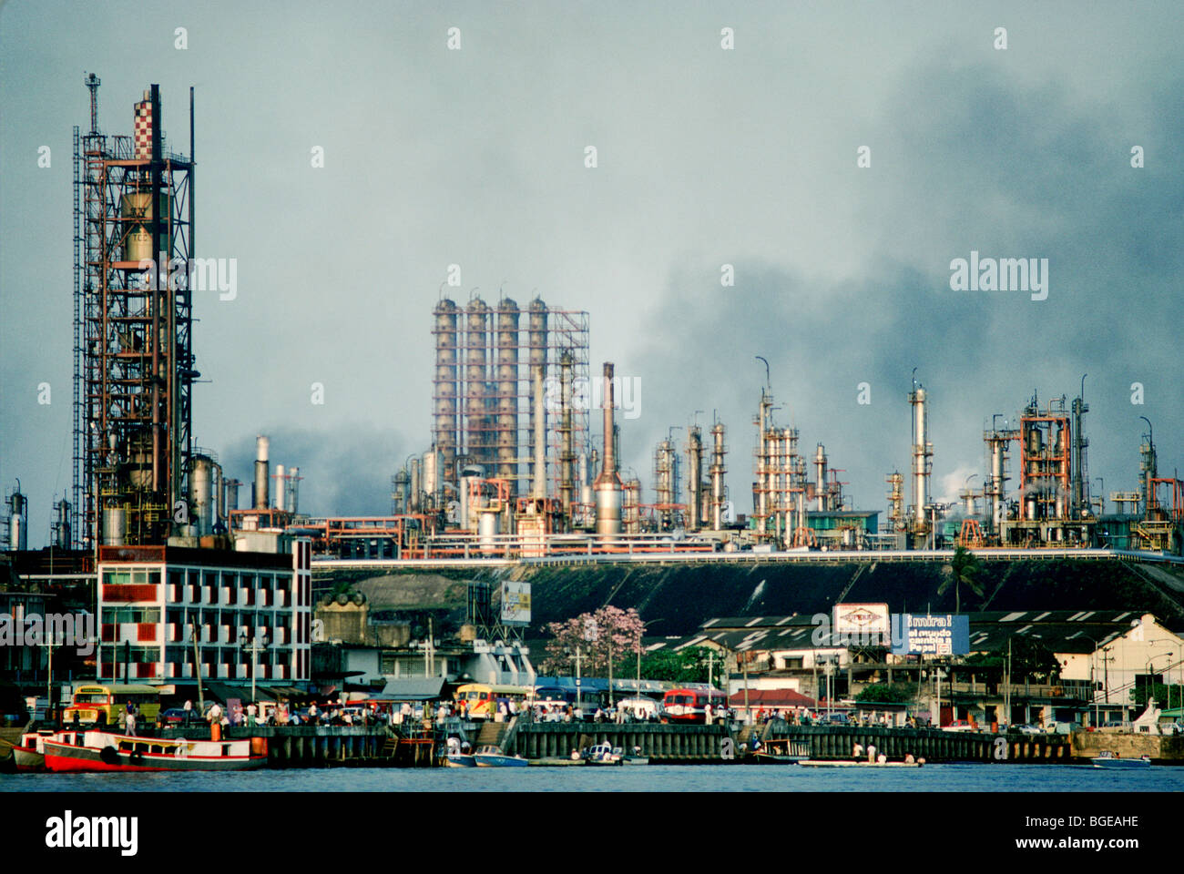 Industrial Complex in Venezuela Stock Photo - Alamy
