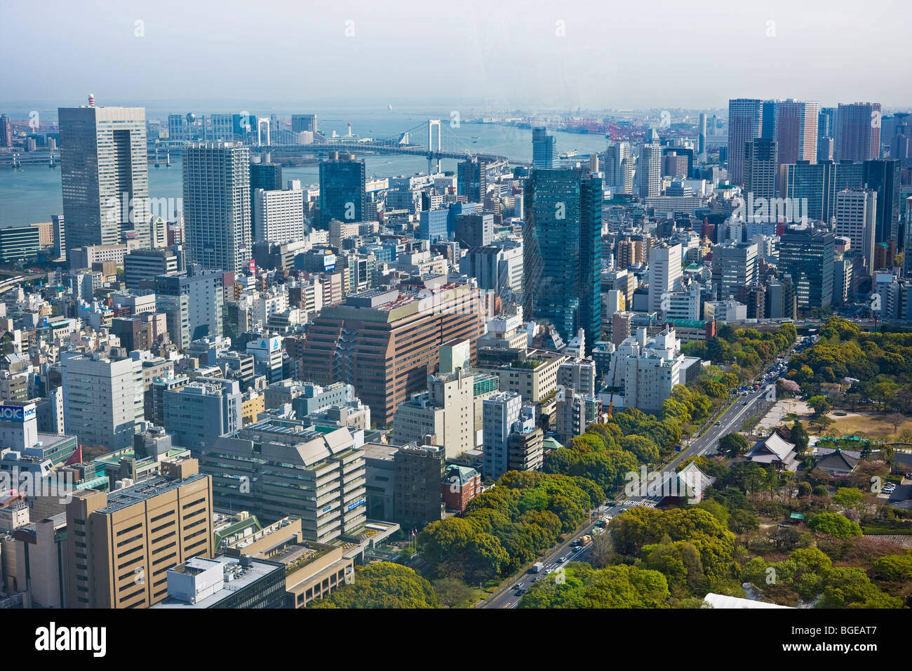 Picture of Tokyo taken from above Stock Photo - Alamy
