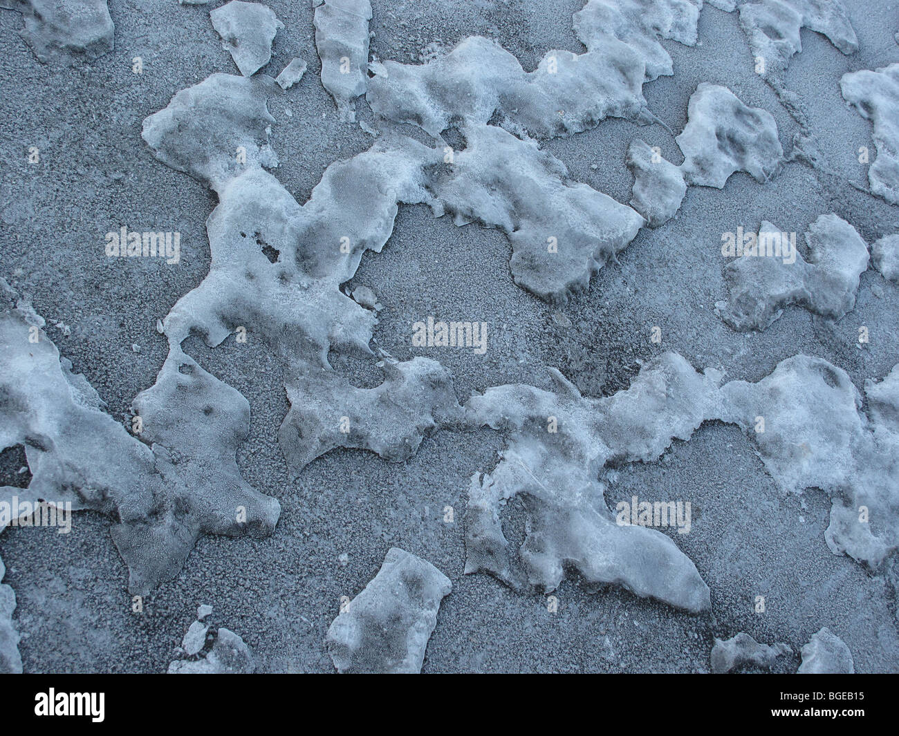 Patches of ice hi-res stock photography and images - Alamy
