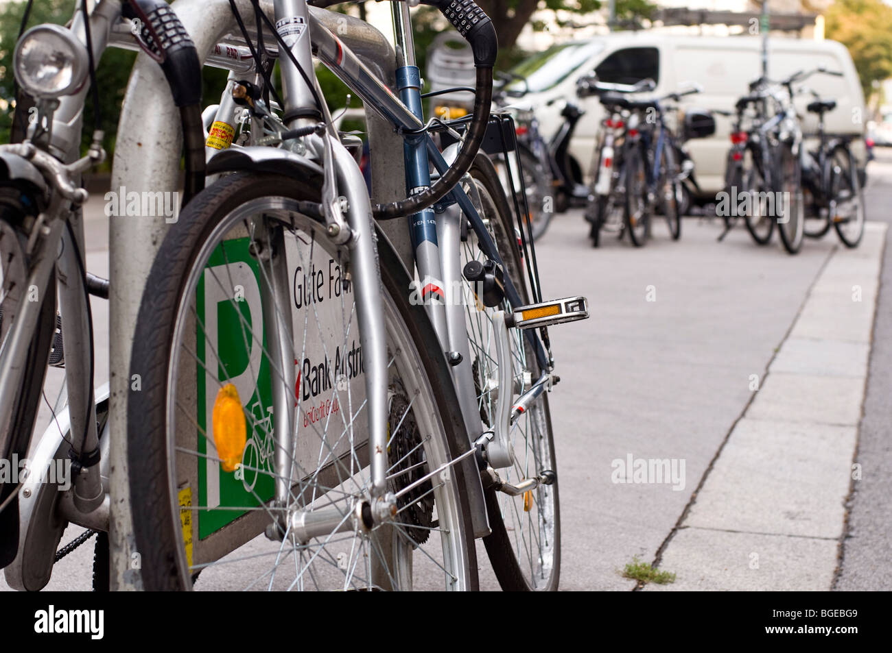 Vienna bikes hi-res stock photography and images - Alamy