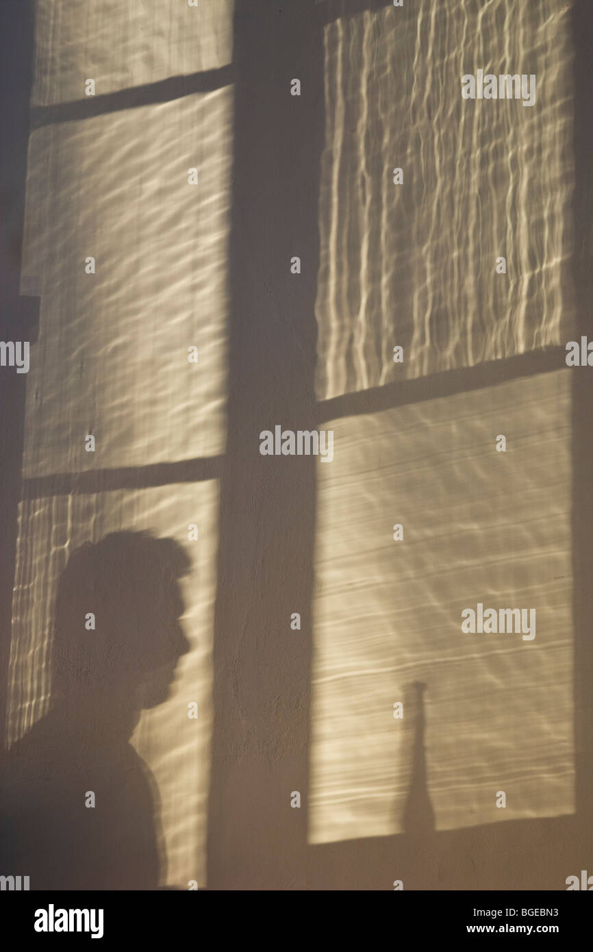 Man shadow cast hi-res stock photography and images - Alamy