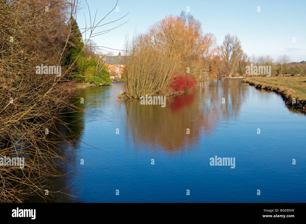 Winchester water meadows hi-res stock photography and images - Alamy