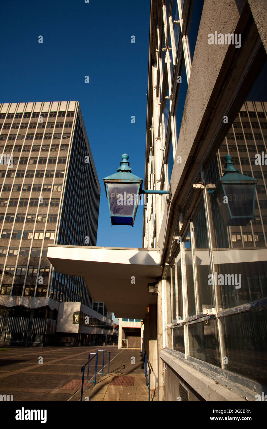 Old Blue Lamp Stock Photo - Alamy