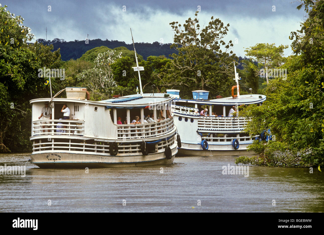 Amazon river boats hi-res stock photography and images - Alamy