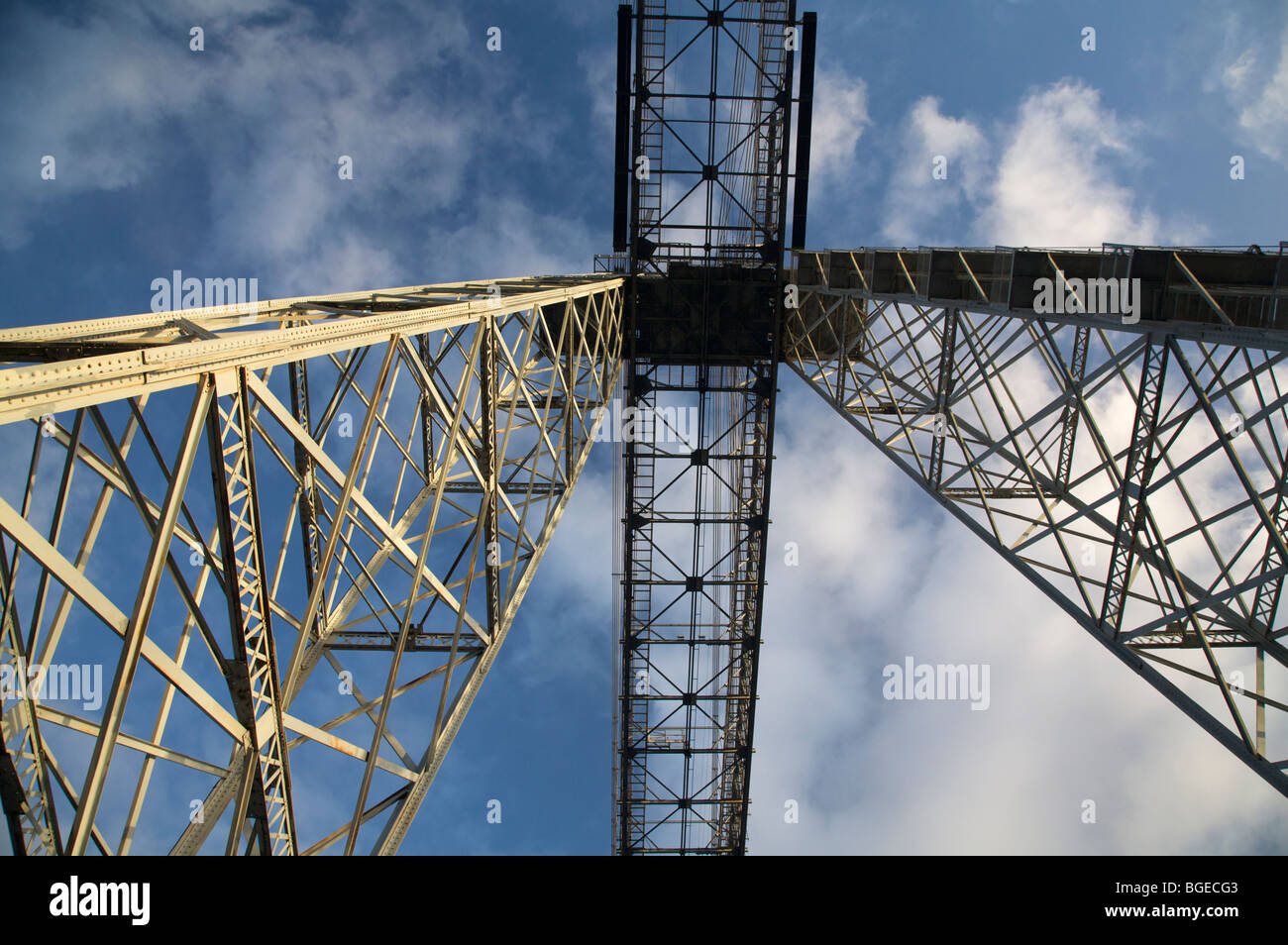 Suspended transporter bridge hi-res stock photography and images - Alamy