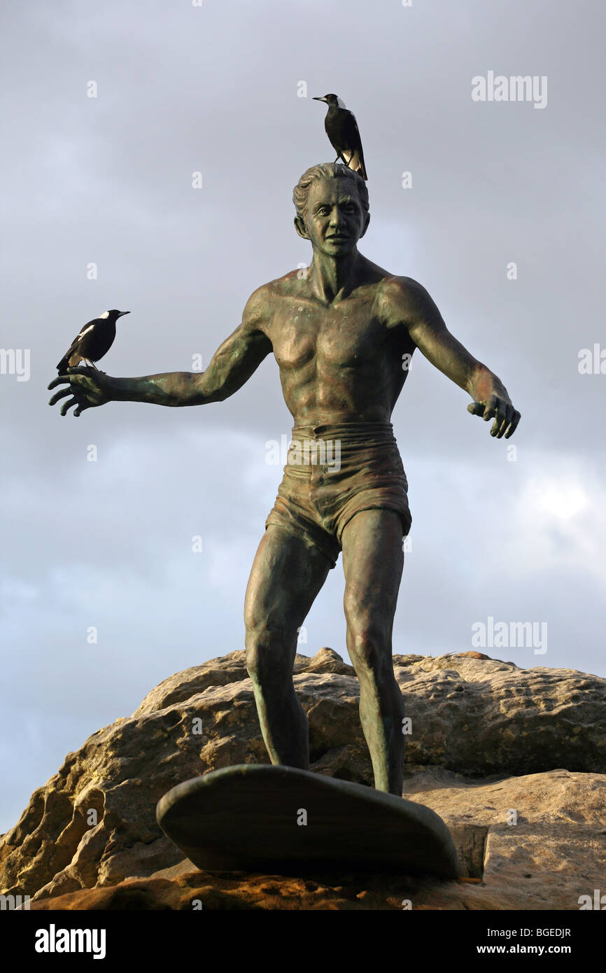 Memorial for Duke Kahanamoku Hawaiian surfer & Olympic swimming ...