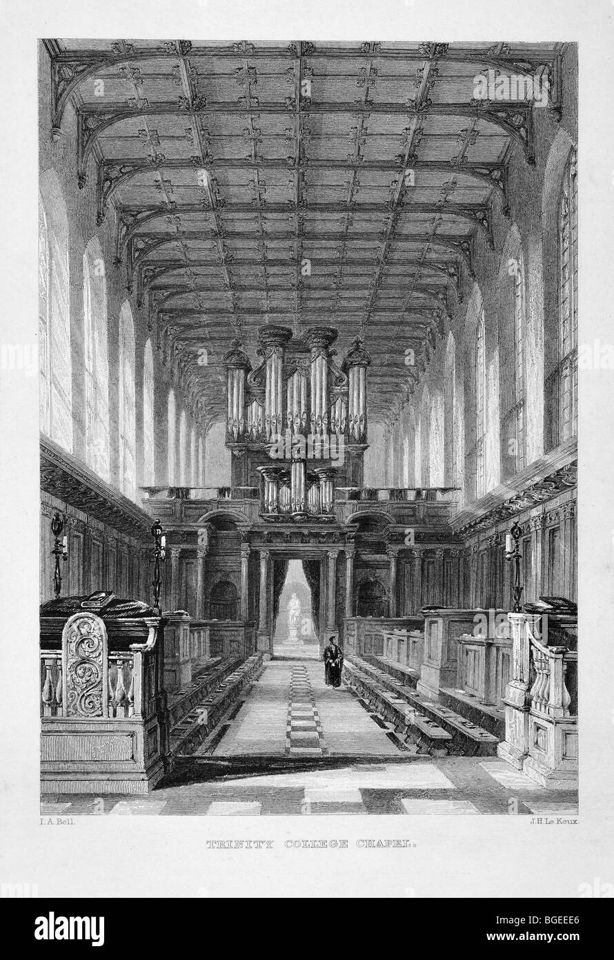 Trinity College Chapel Stock Photo - Alamy