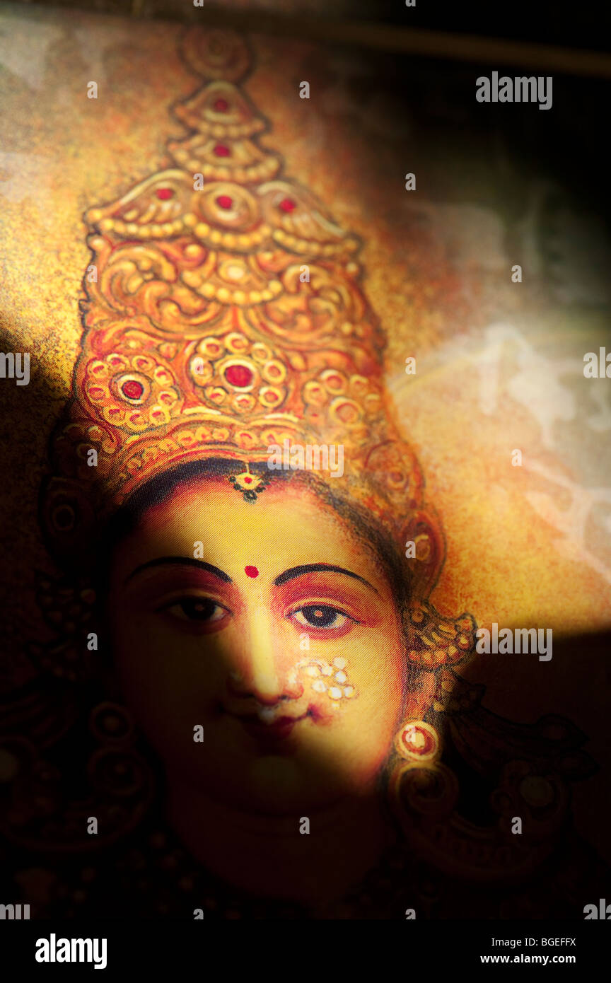 Goddess lakshmi hi-res stock photography and images - Alamy