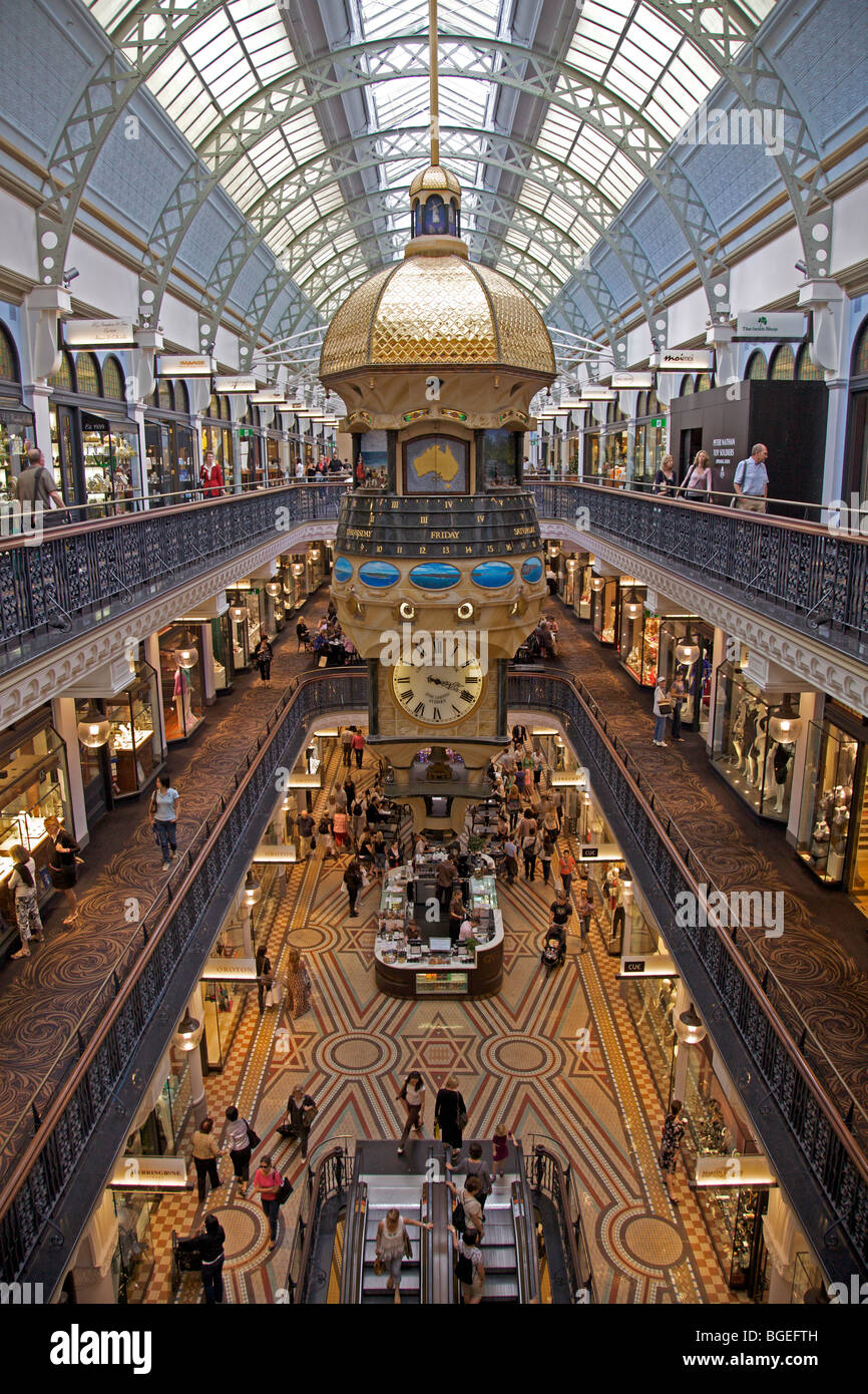 Queen victoria building clock hi-res stock photography and images - Alamy