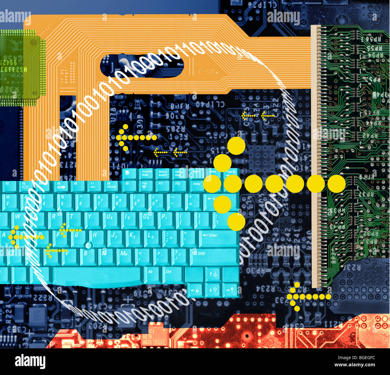 Computer collage hi-res stock photography and images - Alamy