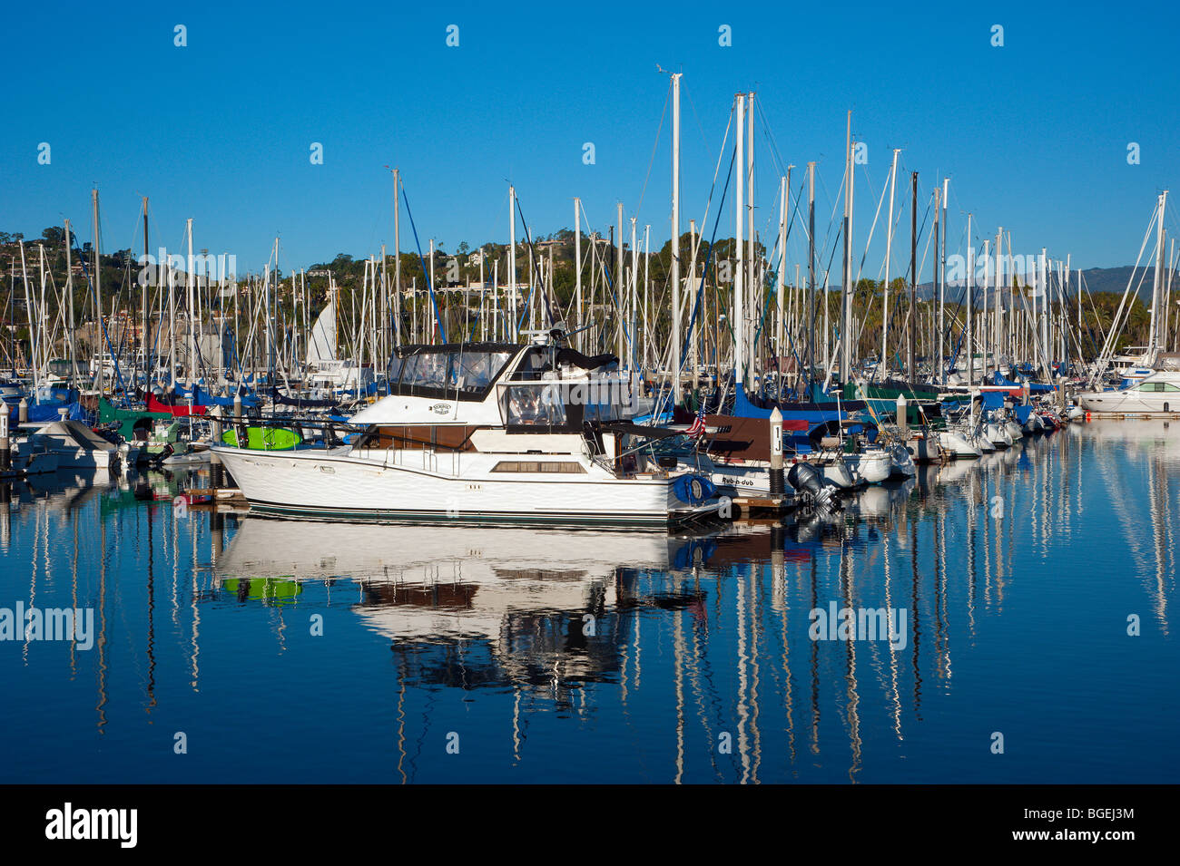 Santa Barbara harbor / marina Stock Photo - Alamy