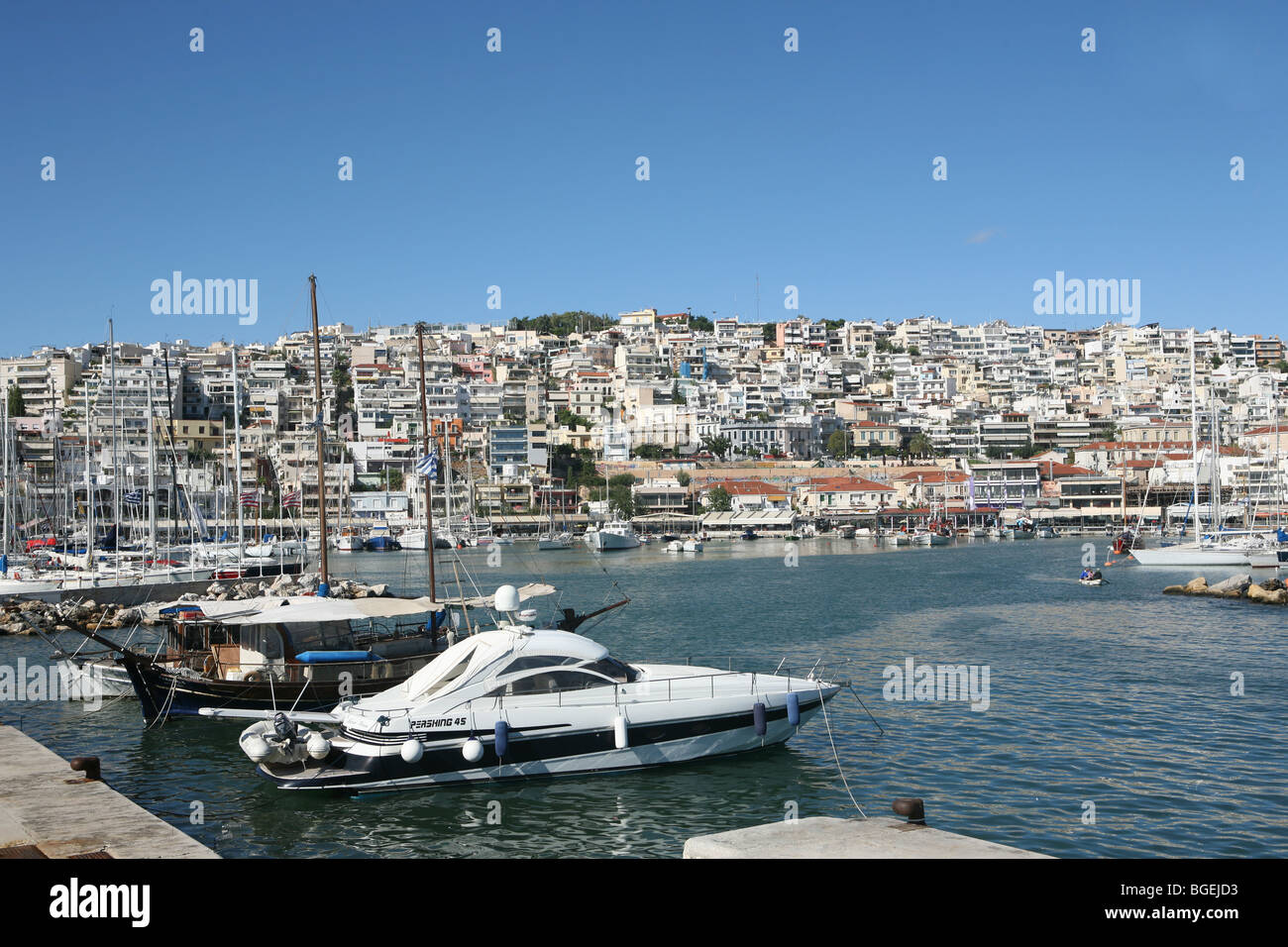 Port of Piraeus Greece Stock Photo - Alamy