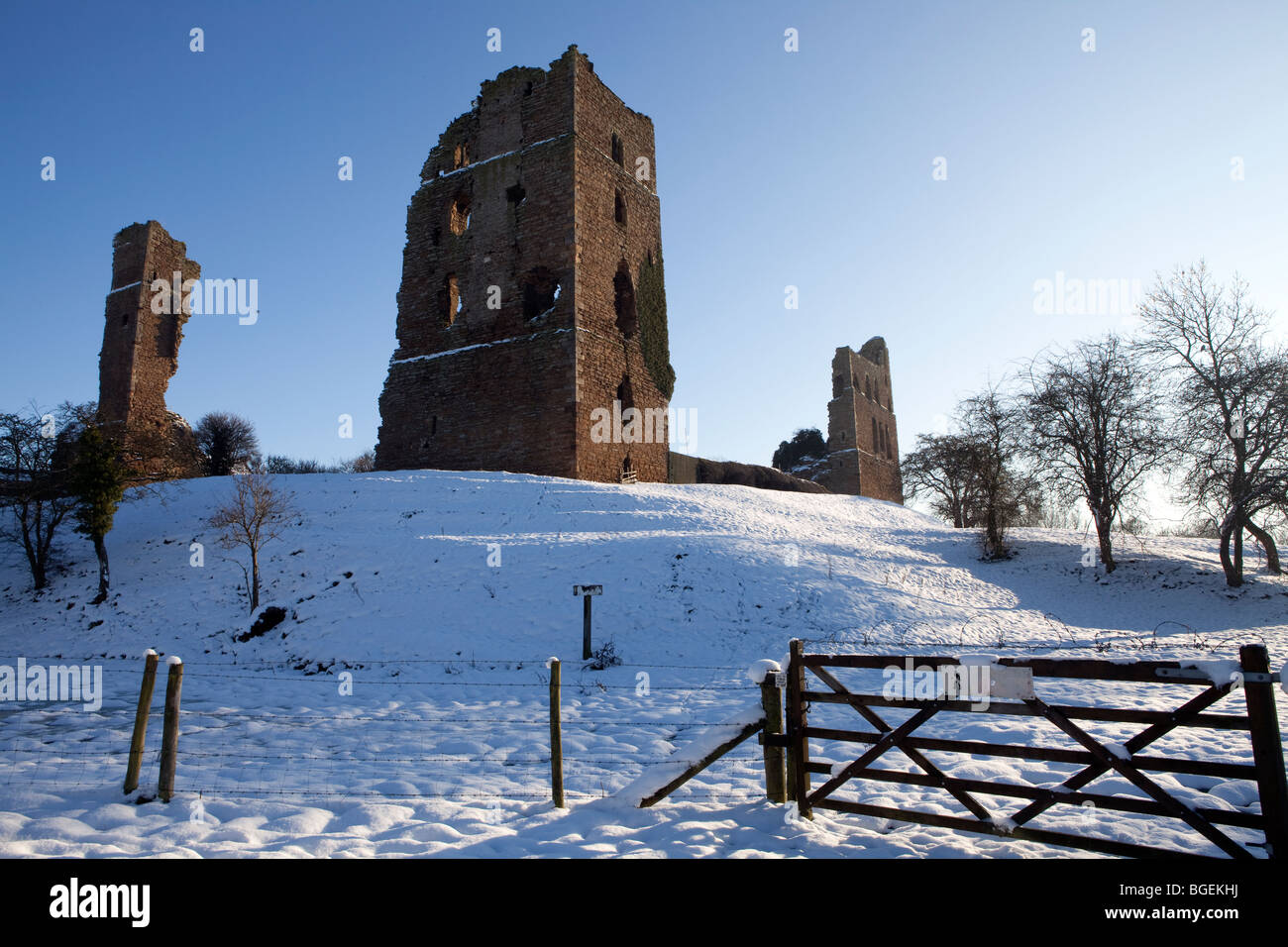 Sheriff Hutton Castle, North Yorkshire, England Stock Photo - Alamy