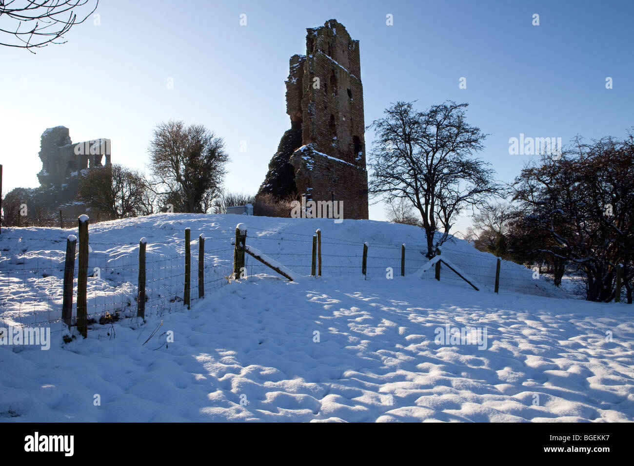 Sheriff Hutton Castle, North Yorkshire, England Stock Photo - Alamy