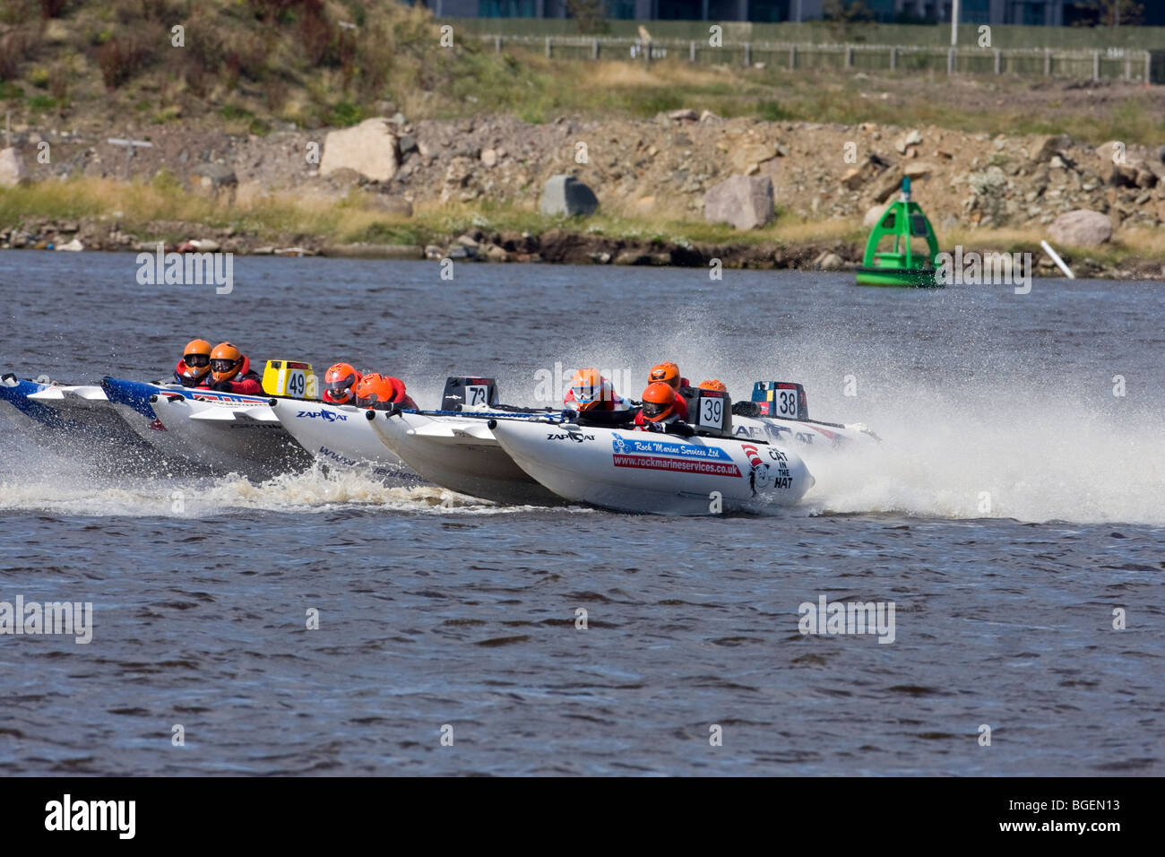 Zapcat Championship 2009 - Leith Harbour, Edinburgh Stock Photo - Alamy