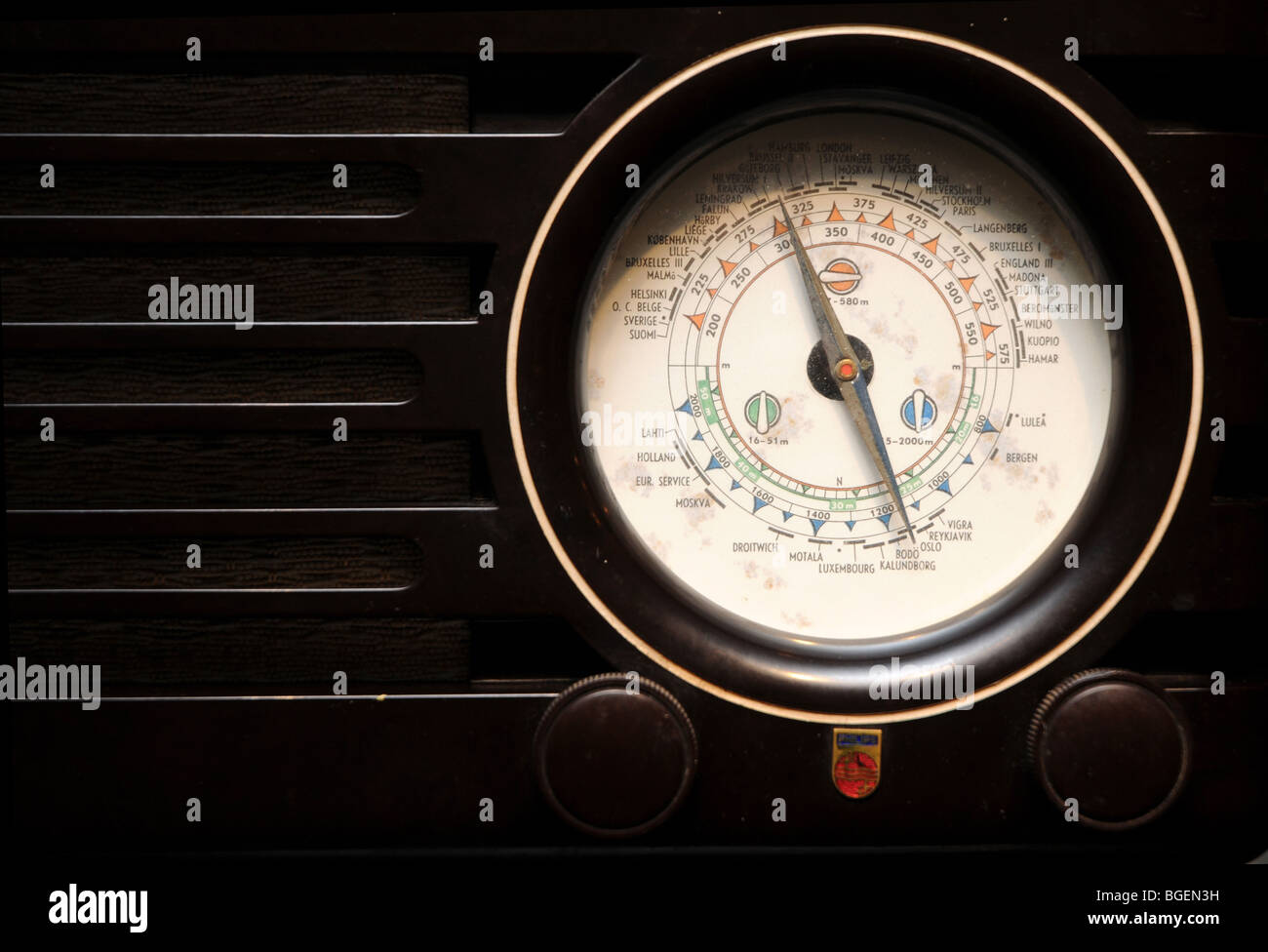 Old radio receiver in museum hi-res stock photography and images - Alamy