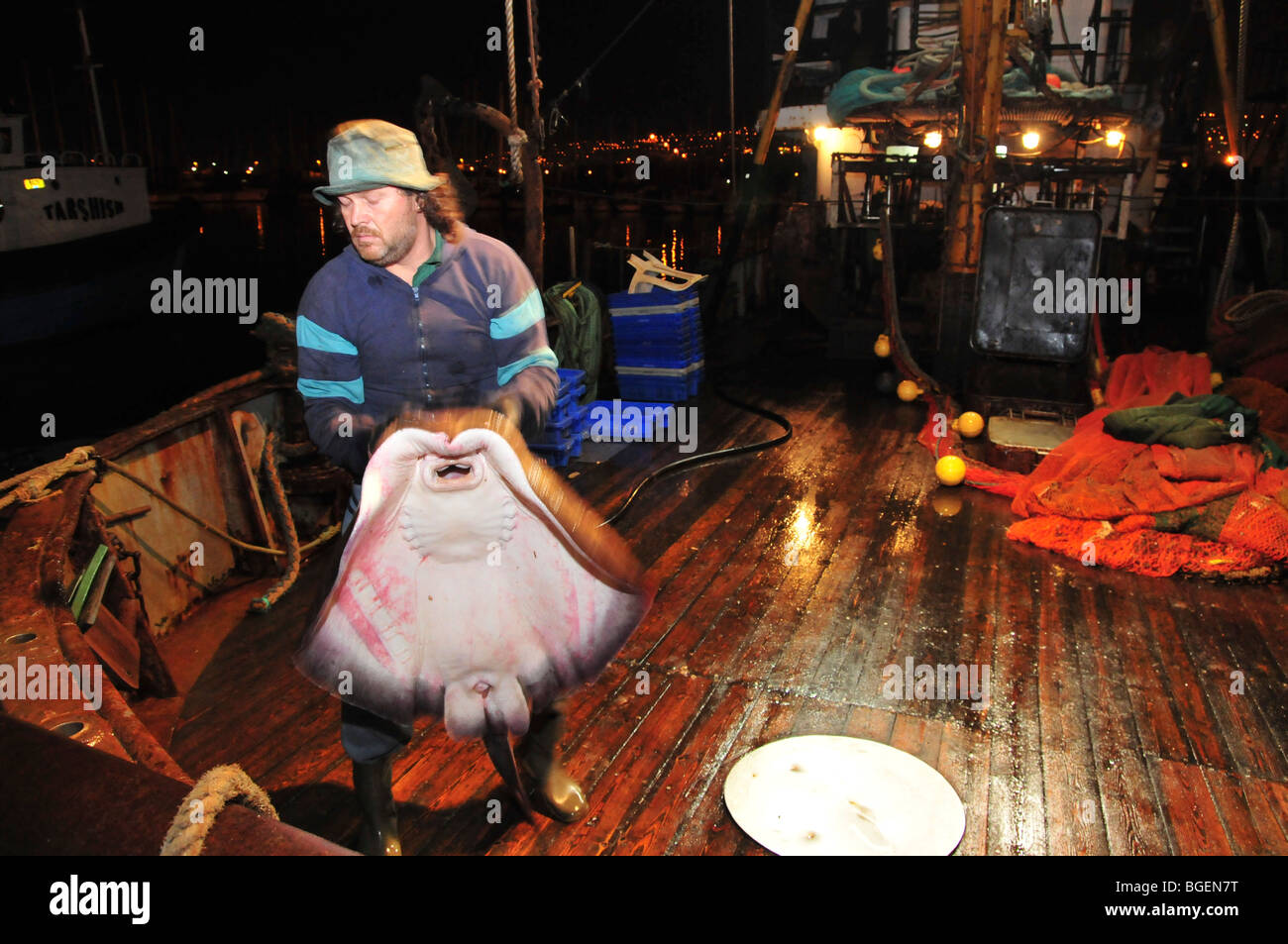 Haifa bay fishing hi-res stock photography and images - Alamy