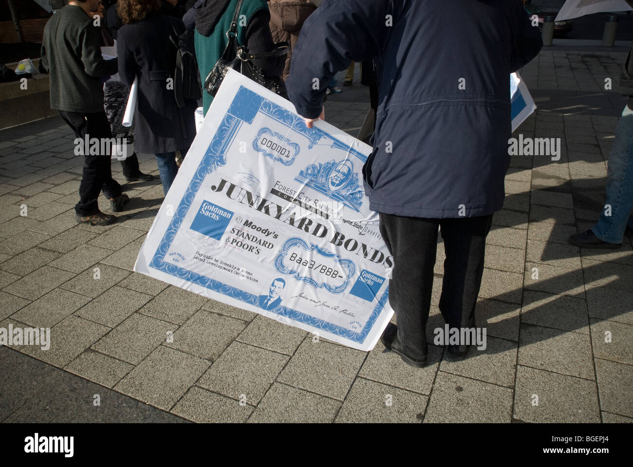 Activists and supporters from Develop Don't Destroy Brooklyn (DDDB) in ...