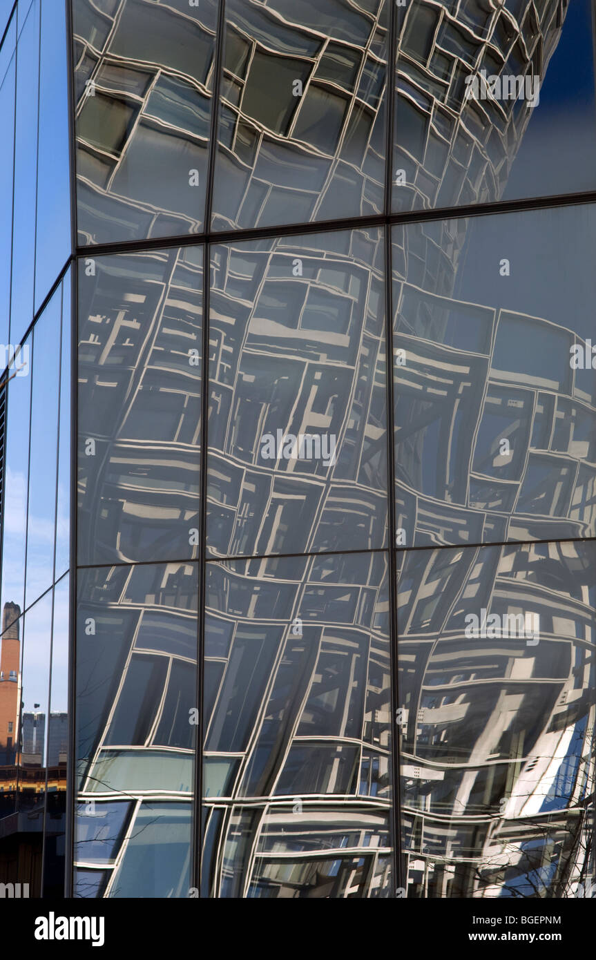 The new Jean Nouvel designed condo is reflected in the windows of The ...