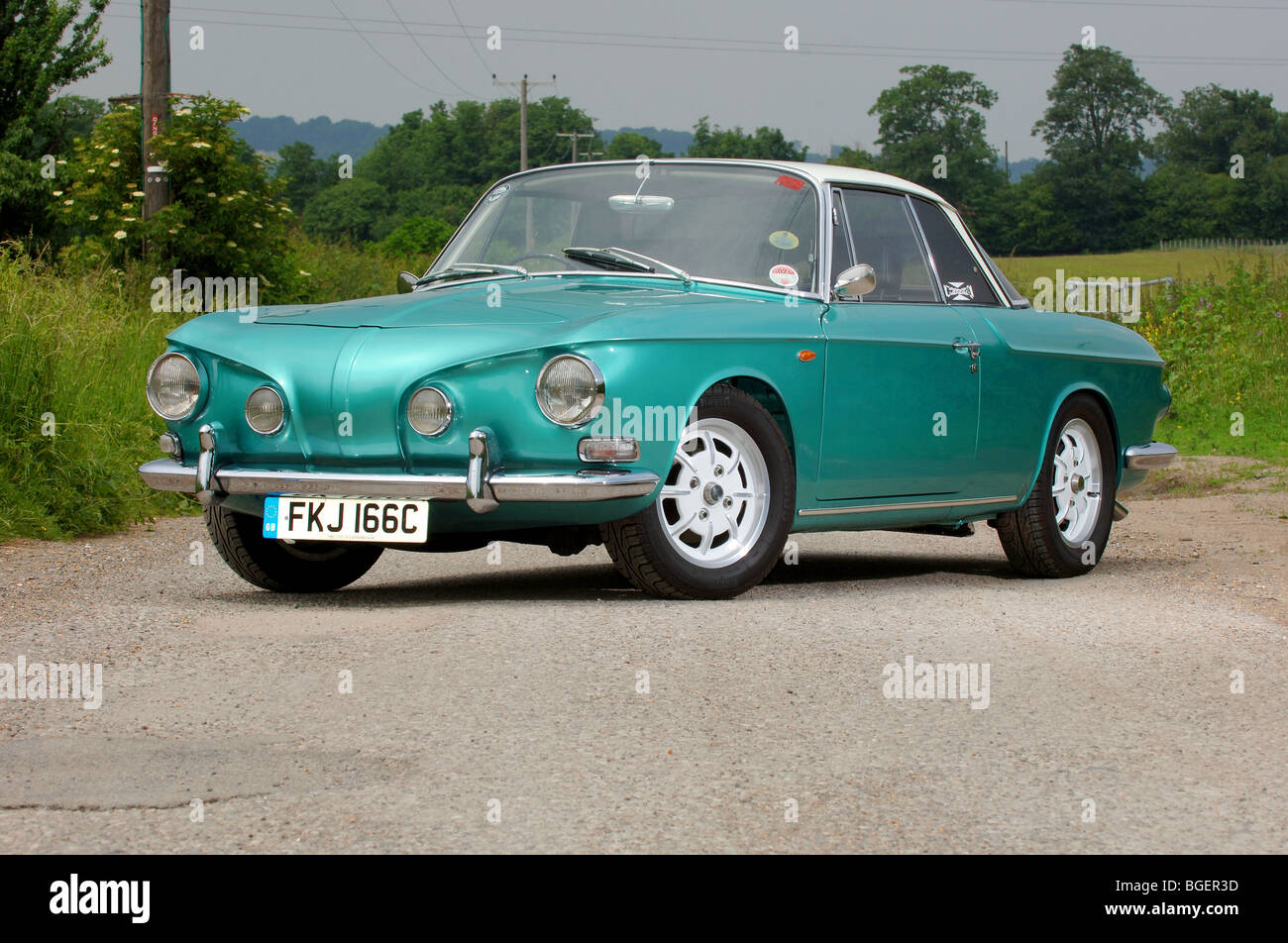 Volkswagen Karmen Ghia Type 34 Razor Edge 1960s cal look with Fuch ...