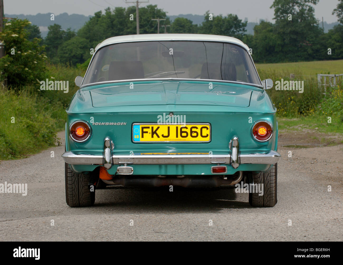 Volkswagen Karmen Ghia Type 34 Razor Edge 1960s cal look with Fuch ...