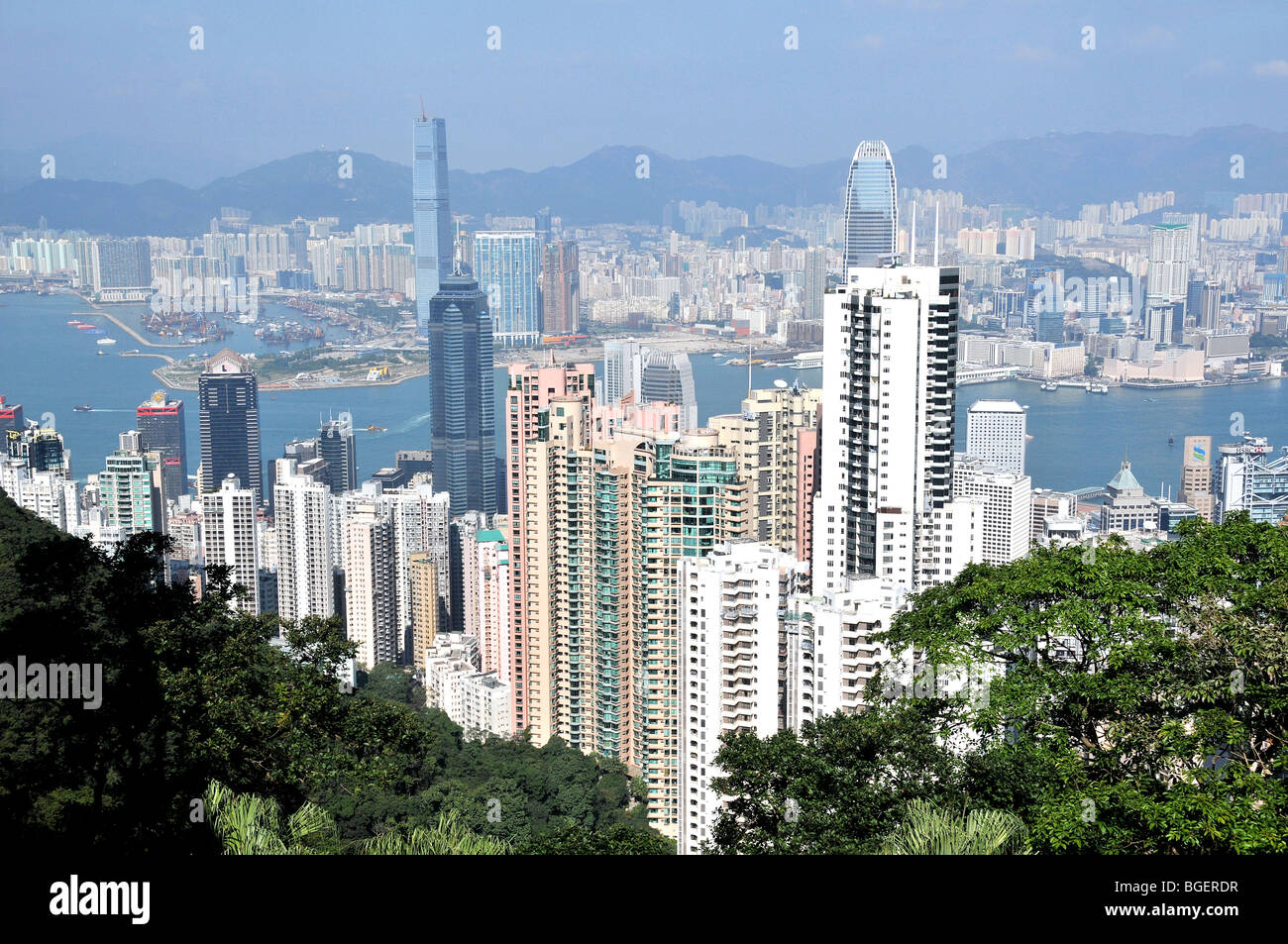Hong Kong bay, China Stock Photo - Alamy