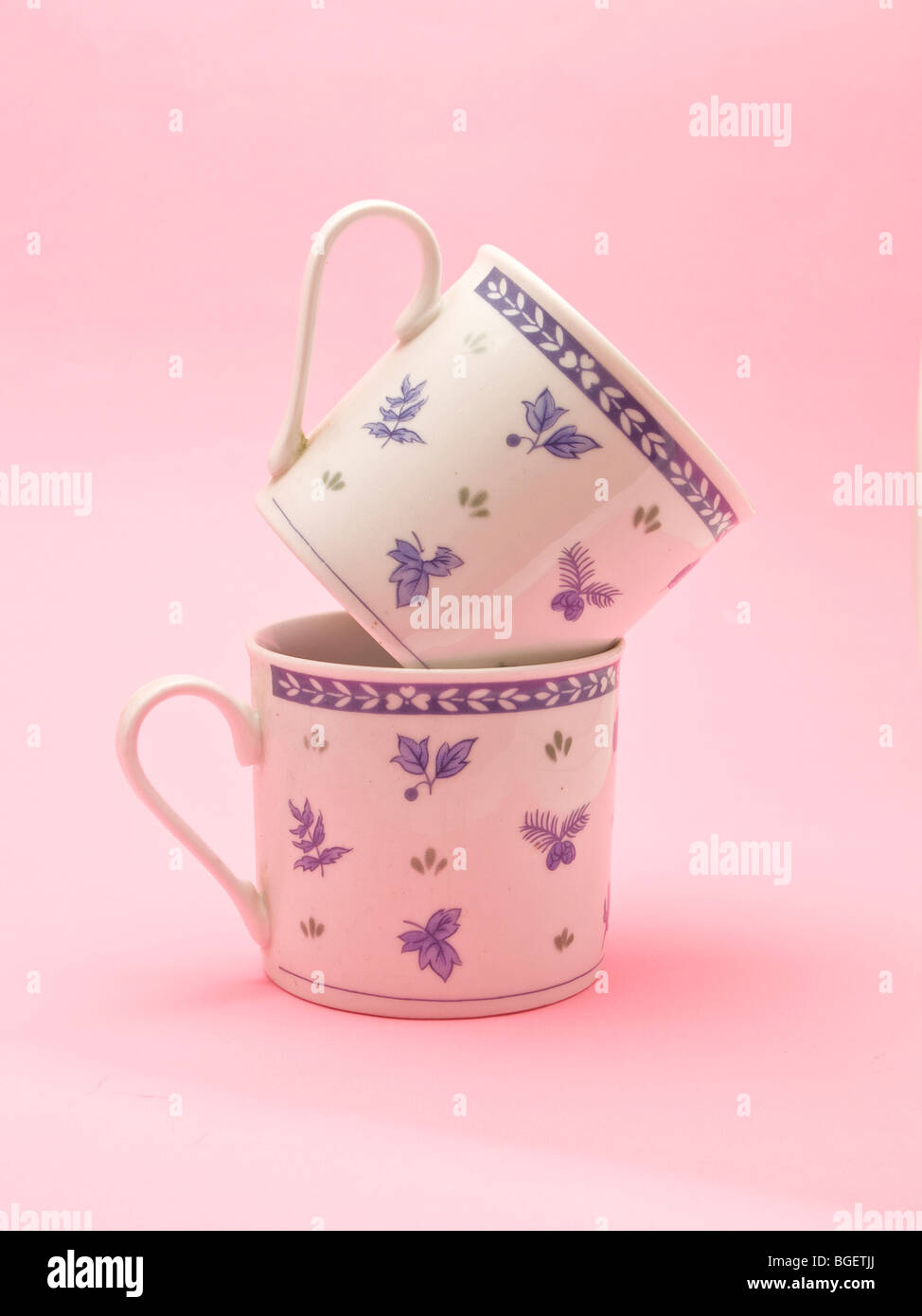 tea cups stacked Stock Photo - Alamy