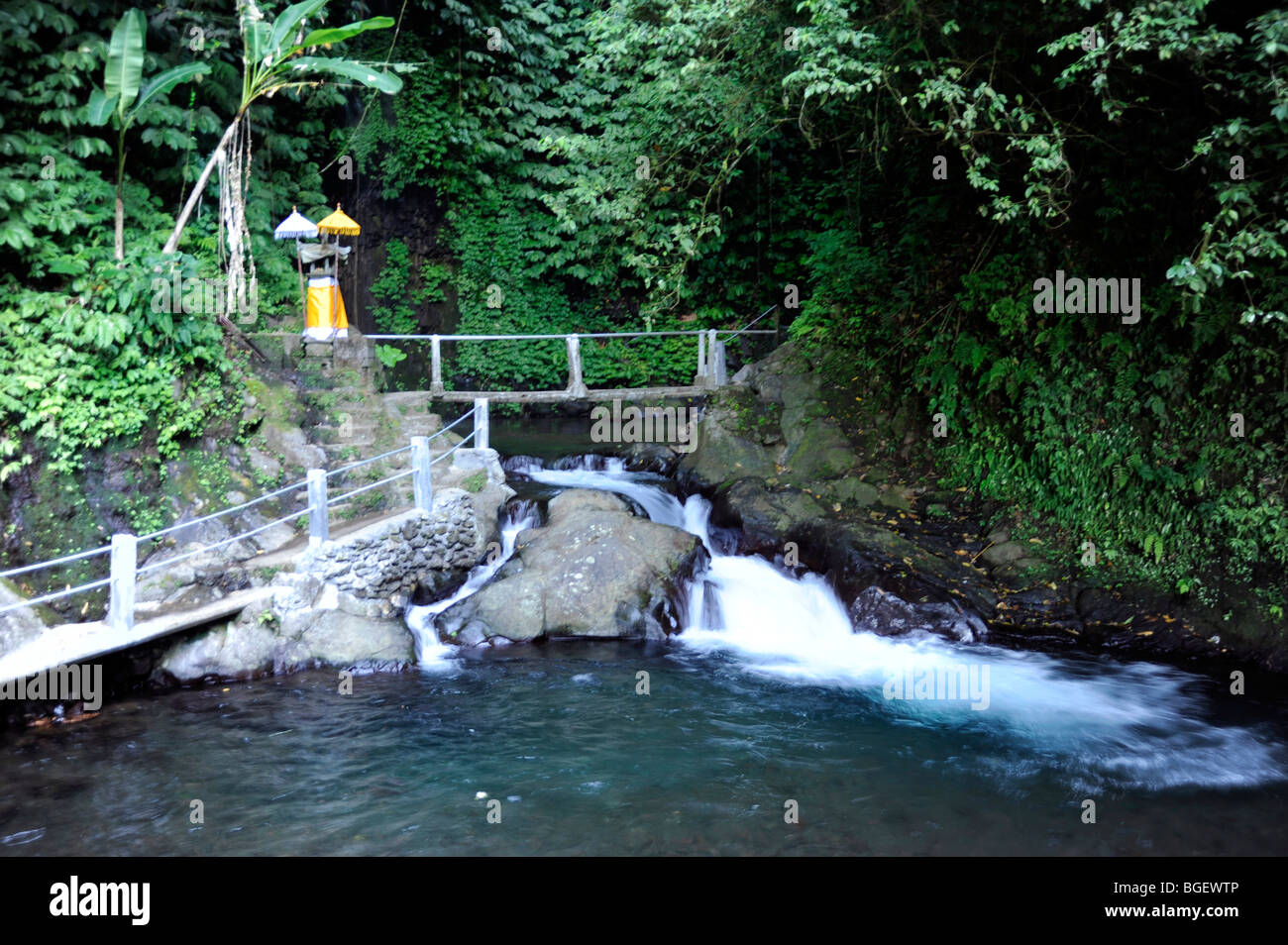 Gitgit Twin Waterfall, Singaraja, Bali, Indonesia Stock Photo - Alamy