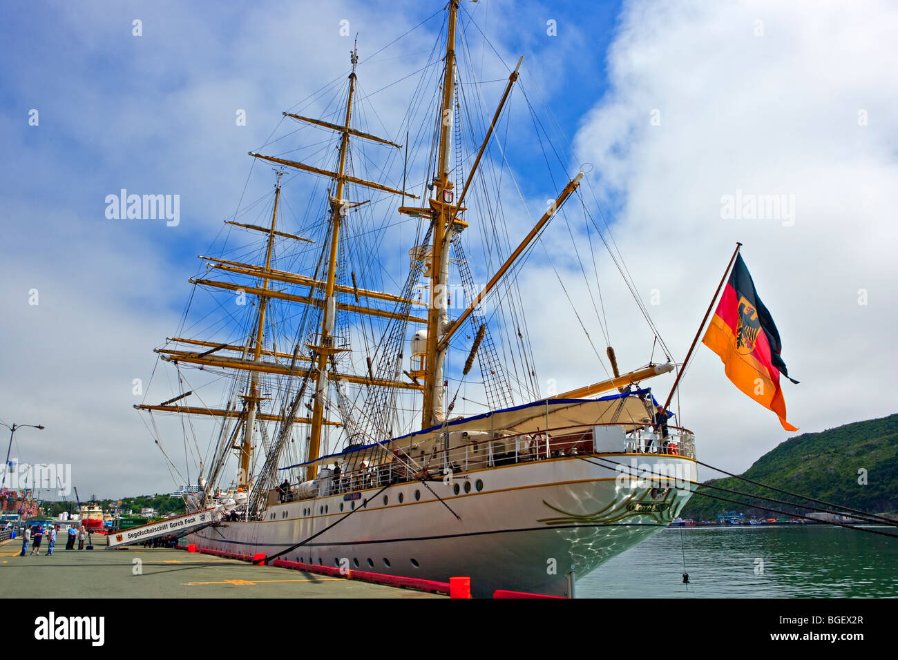 German navy flag hi-res stock photography and images - Alamy