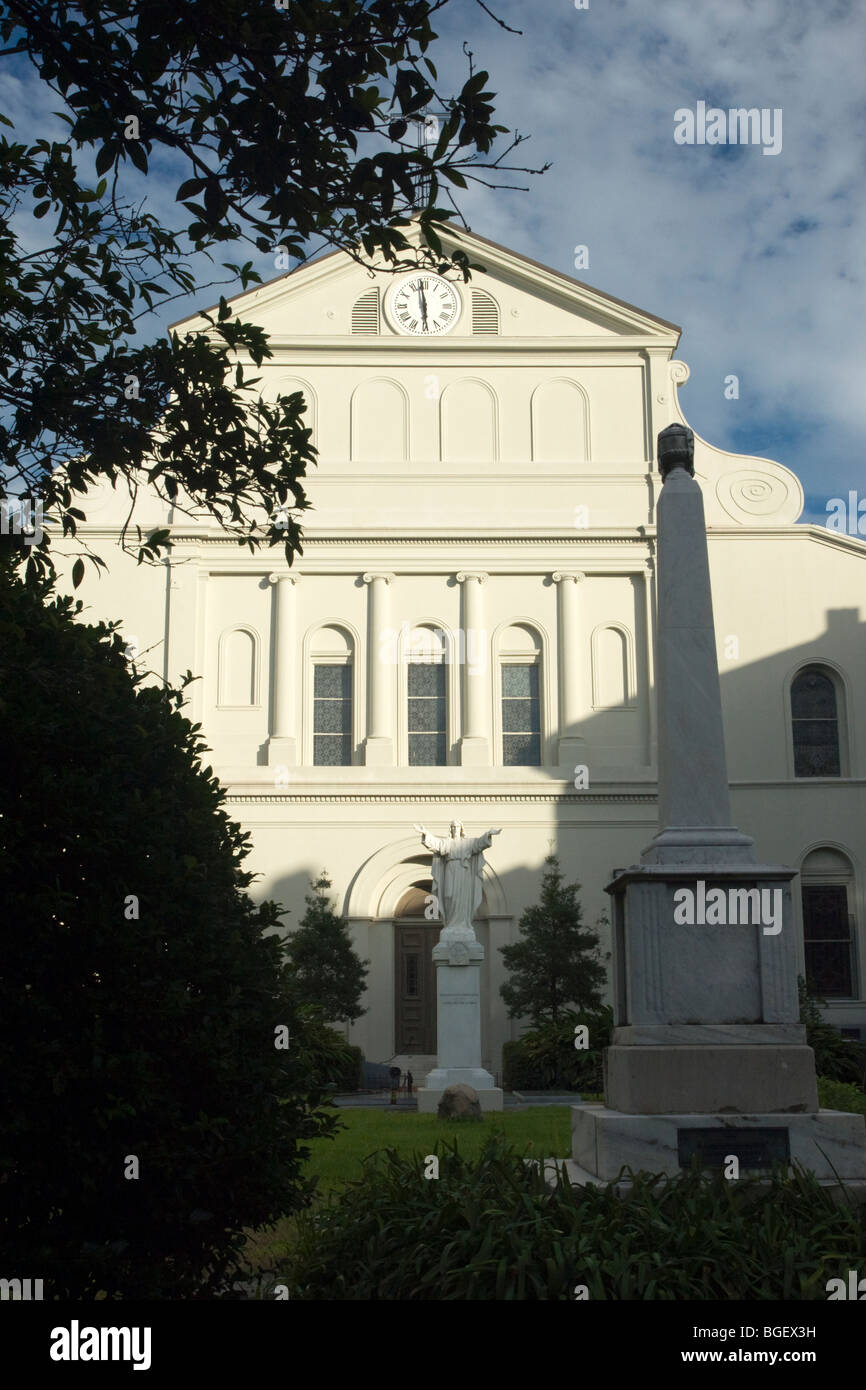 St. Louis Cathedral, (rear view), New Orleans, Louisiana, USA Stock ...