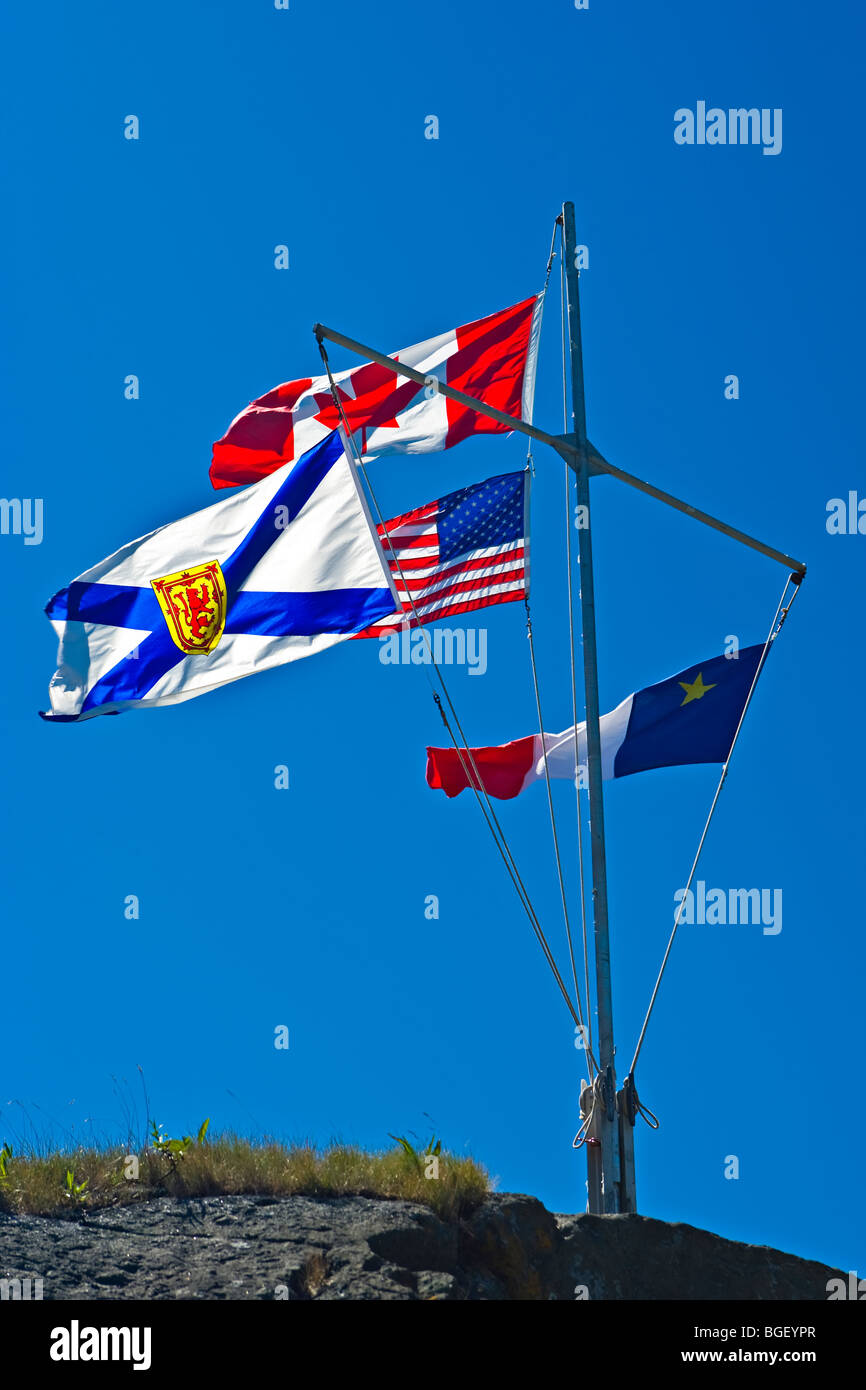 Provinces flags hi-res stock photography and images - Alamy