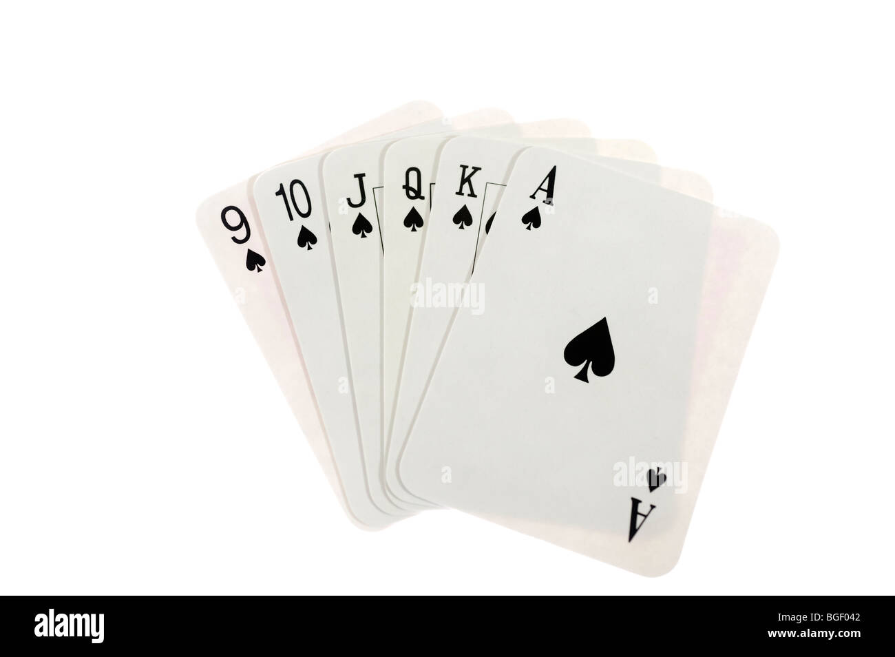 Six of spades Cut Out Stock Images & Pictures - Alamy