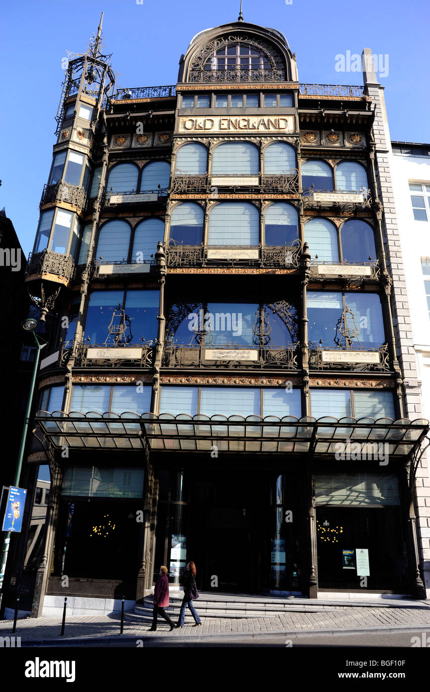 Old England facade, entrance of the MIM, Musical instrument museum ...