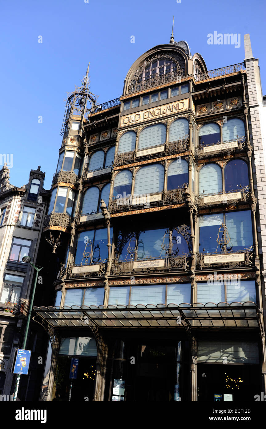 Old England facade, entrance of the MIM, Musical instrument museum ...