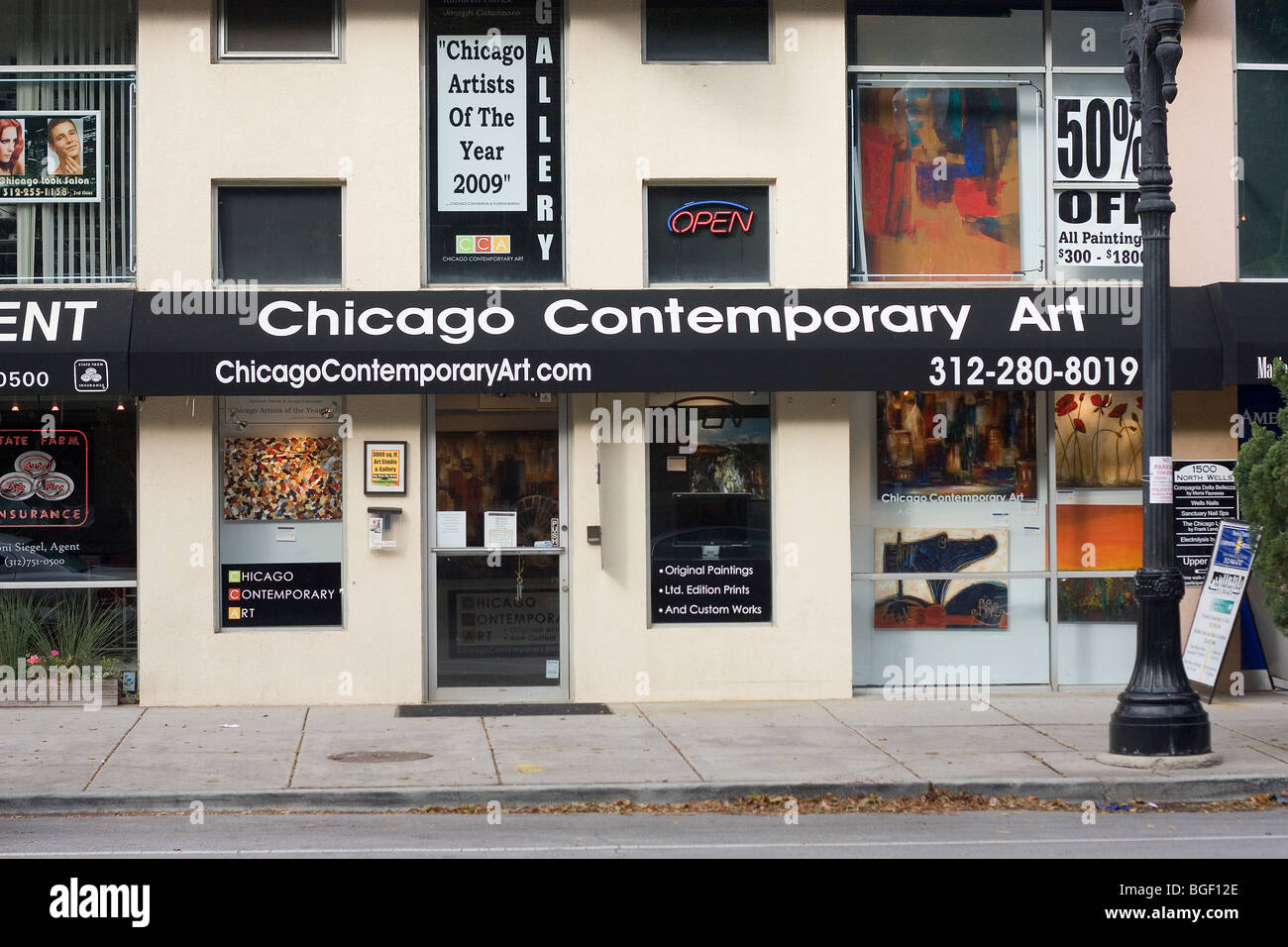 Chicago Contemporary Art gallery on N. Wells Street in Old Town ...