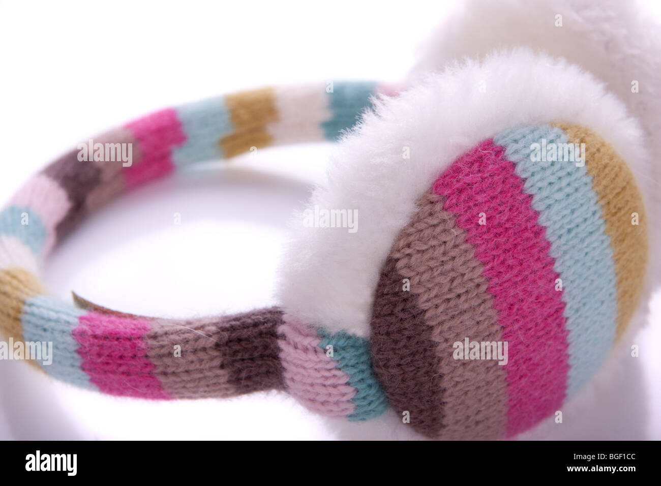 Colourful ear muffs Stock Photo - Alamy
