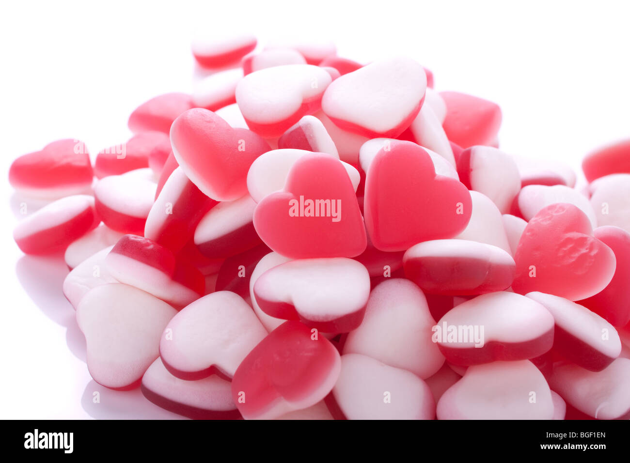 Love heart sweets cut out hi-res stock photography and images - Alamy
