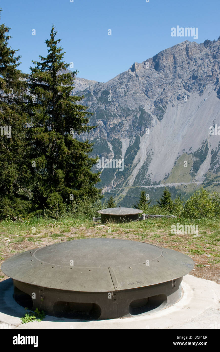 Italy,Lombardy,Valtellina,Oga,Forte Venini,First World War Stock Photo ...