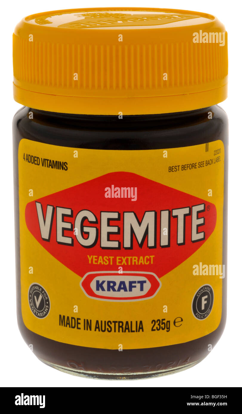 Vegemite, jar of Vegemite Stock Photo - Alamy
