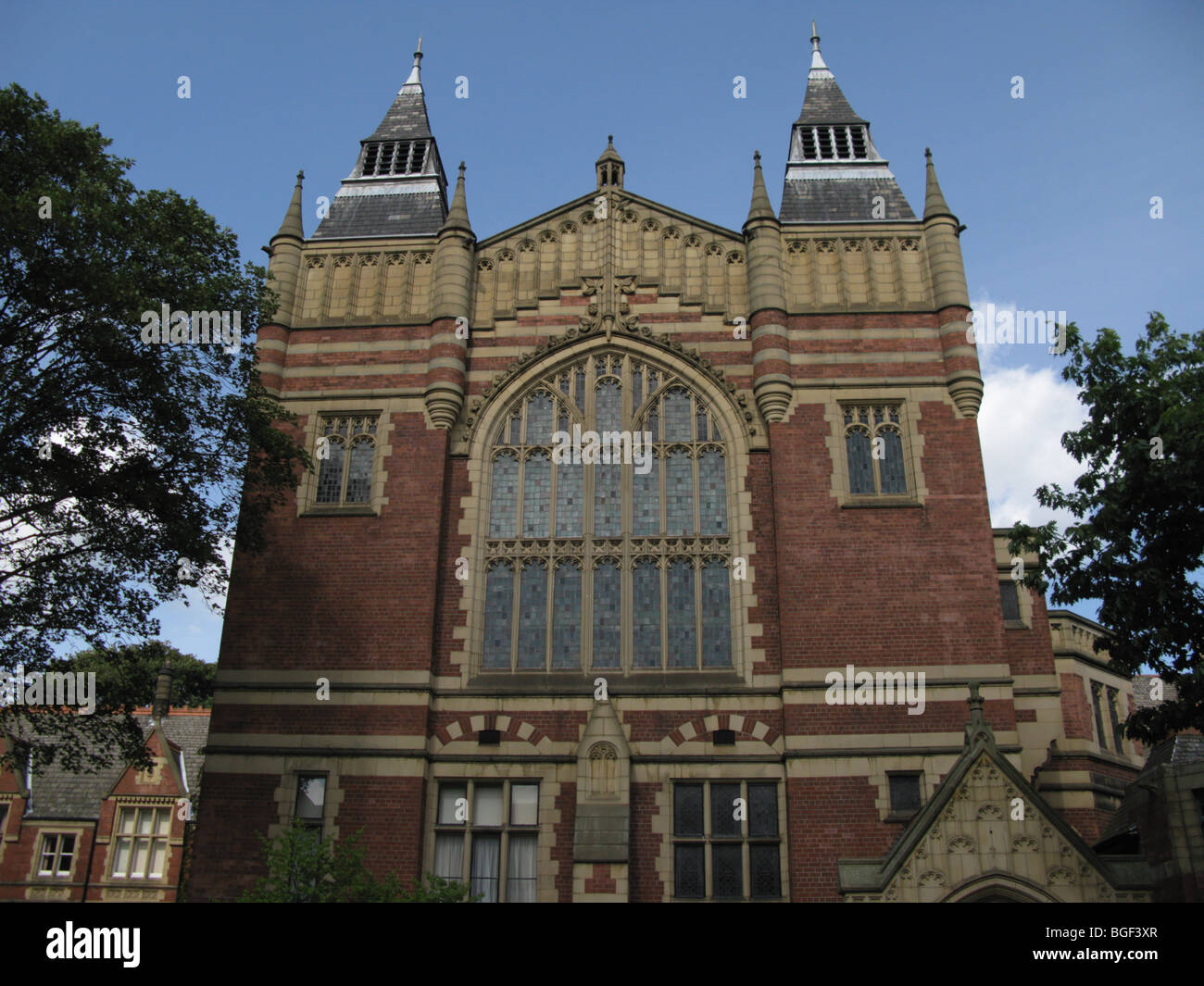 Great Hall of Leeds University Yorkshire UK Stock Photo - Alamy