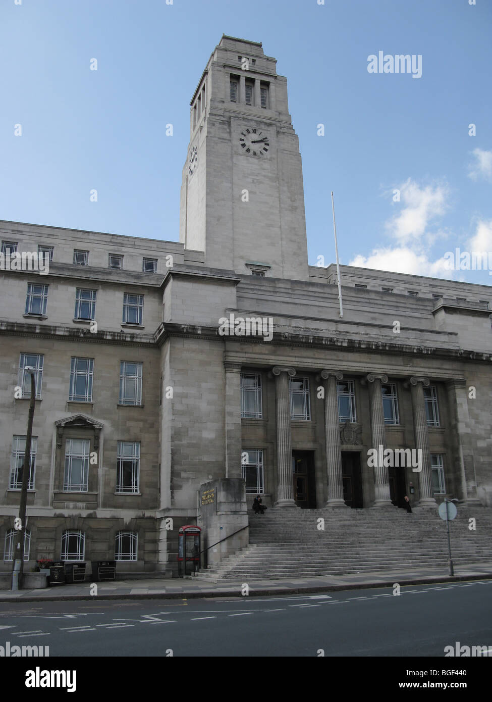 The University of Leeds Parkinson Building Yorkshire UK Stock Photo - Alamy